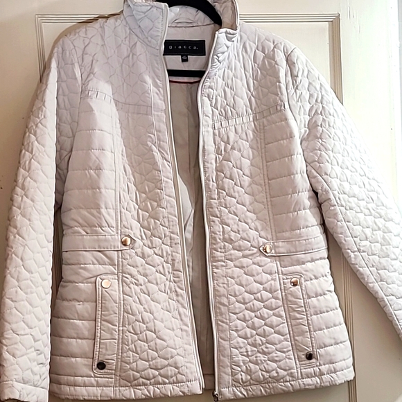 giacca | Jackets & Coats | Giacca Off White Quilted Jacket | Poshmark